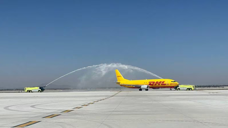Aterriza primer vuelo de carga en el AIFA - NTR Zacatecas