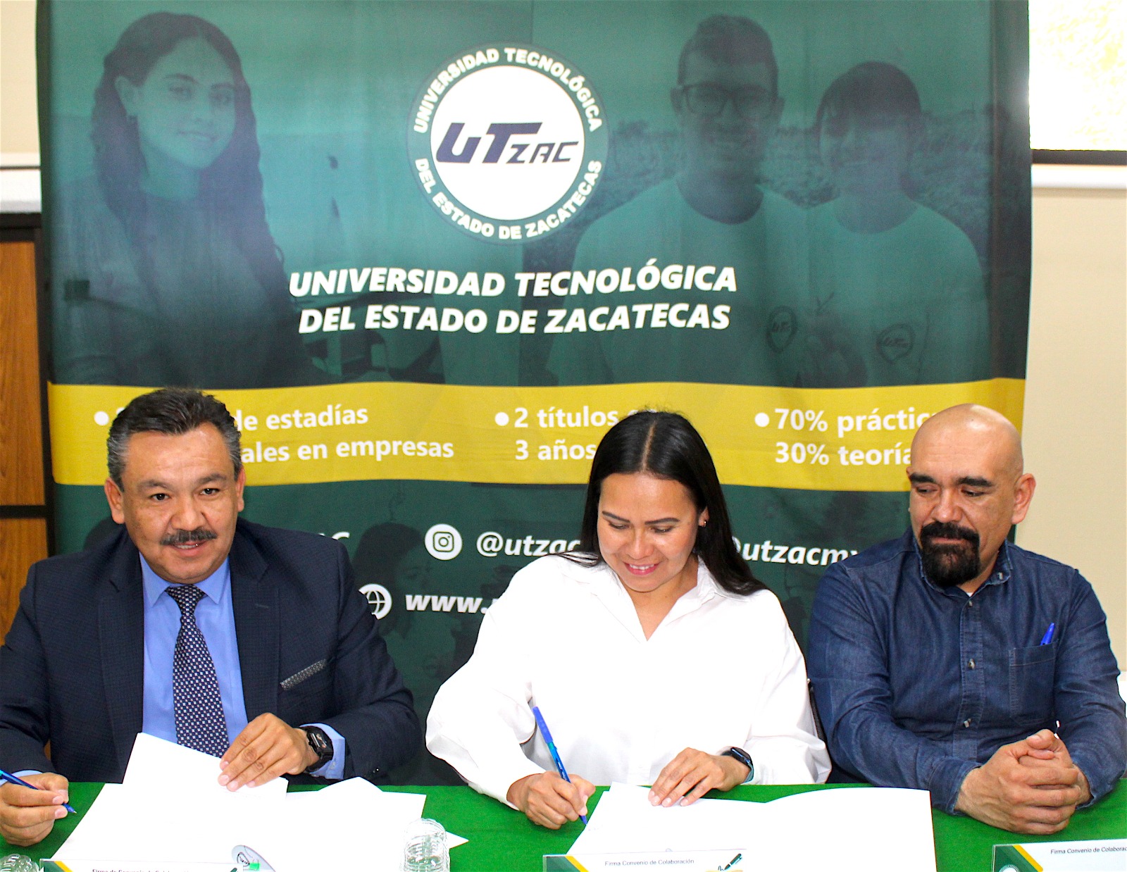 Firman convenio UTZAC y Proyecto Minero San Nicolás - NTR Zacatecas