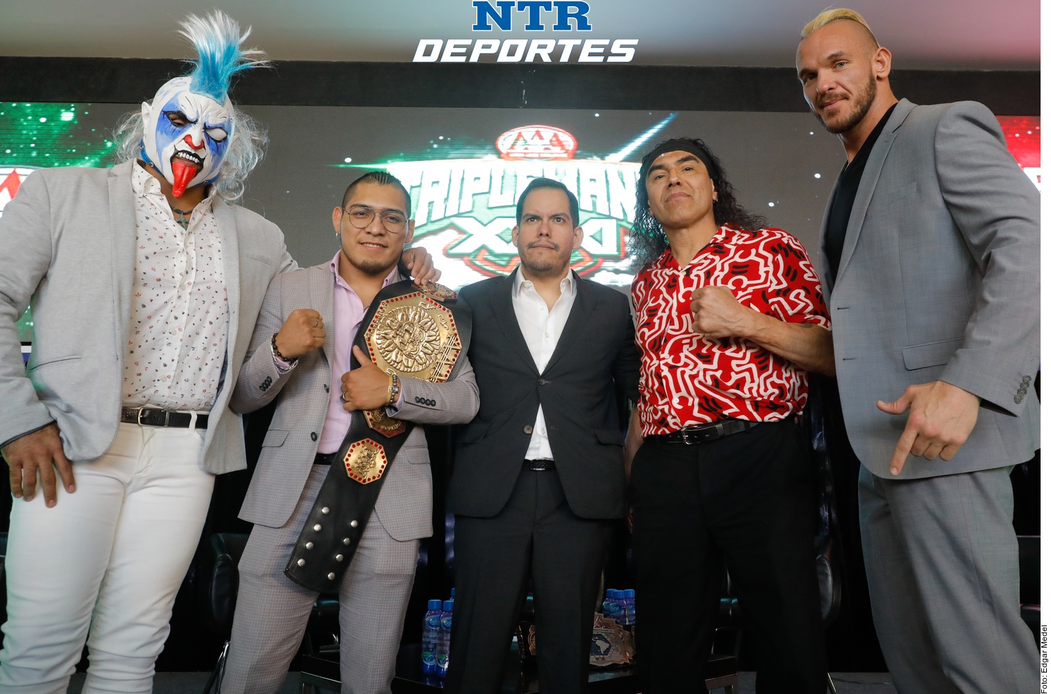 Presentan cartel de Triplemanía XXXl entre amenazas y golpes - NTR ...