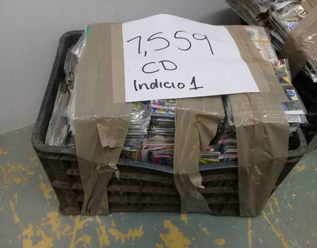 PGR asegura discos piratas - NTR Zacatecas