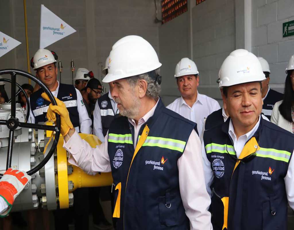 Inauguran red de gas natural en Guadalupe - NTR Zacatecas