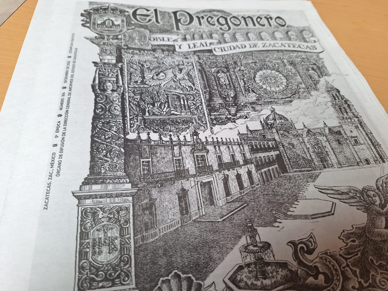 El Pregonero, parte del festejo ciudad patrimonio - NTR Zacatecas