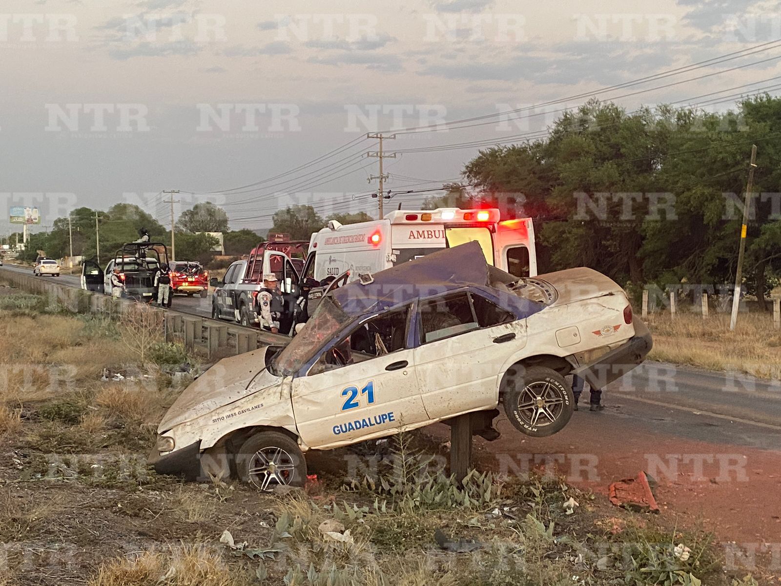 Aparatoso Accidente Deja Un Muerto Y Dos Heridos En Federal 45 Ntr