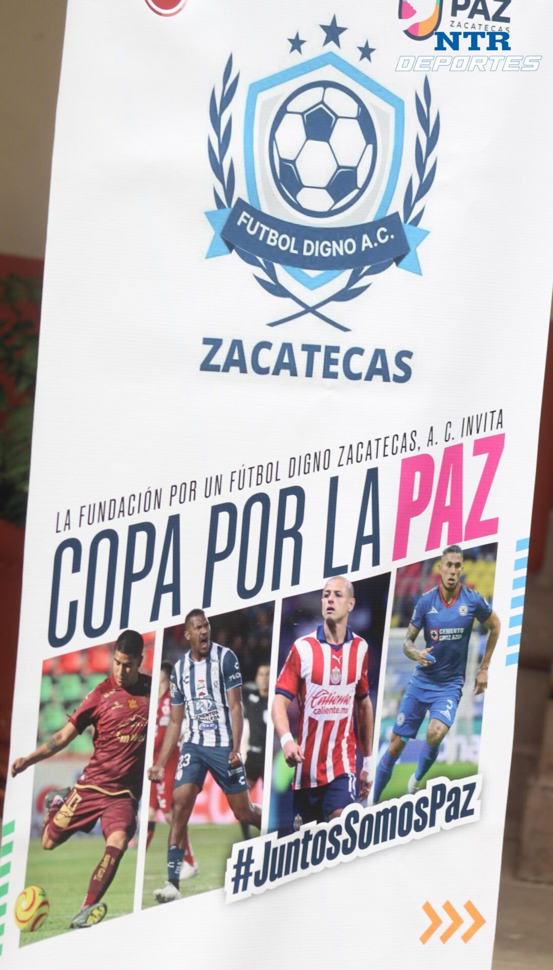 Presentan la Copa Por La Paz - NTR Zacatecas