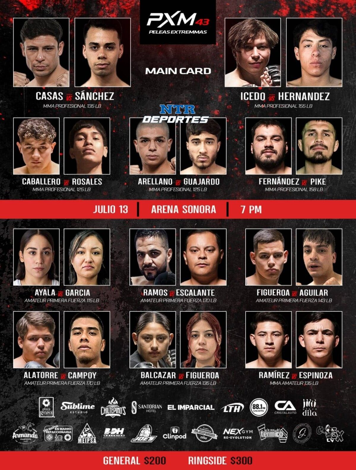 Jonathan Hernández prepara su debut en Peleas Extremas - NTR Zacatecas