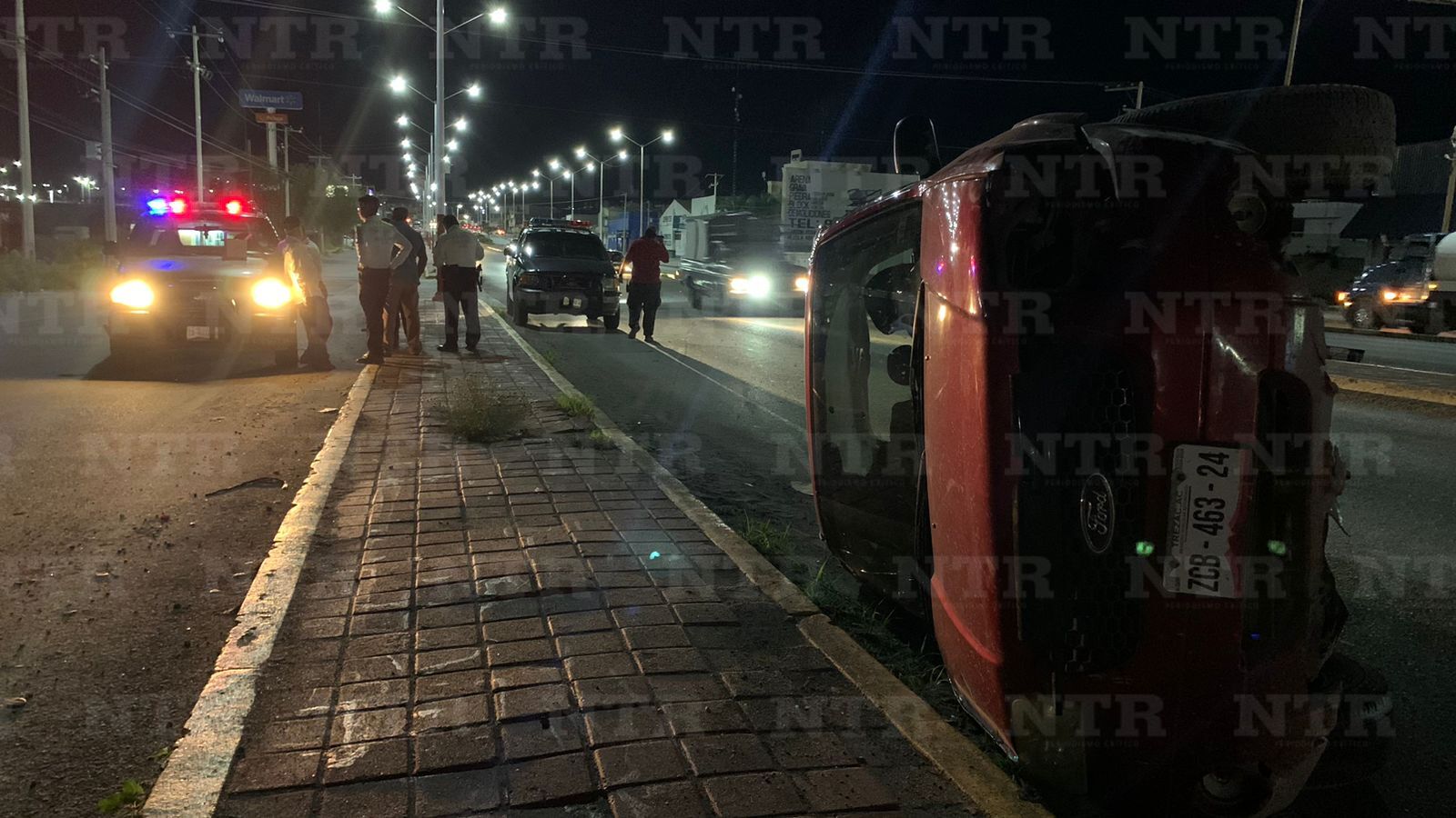 Adulto mayor vuelca sobre bulevar Jesús Varela Rico - NTR Zacatecas