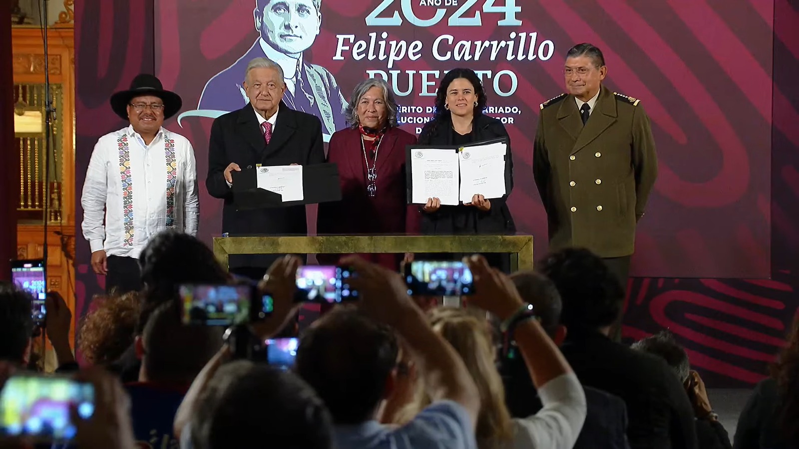 Firma AMLO reformas de GN y pueblos indígenas - NTR Zacatecas