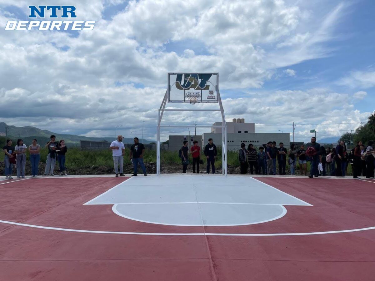 Inauguran cancha de usos múltiples en la UAZ, campus Jalpa - NTR Zacatecas