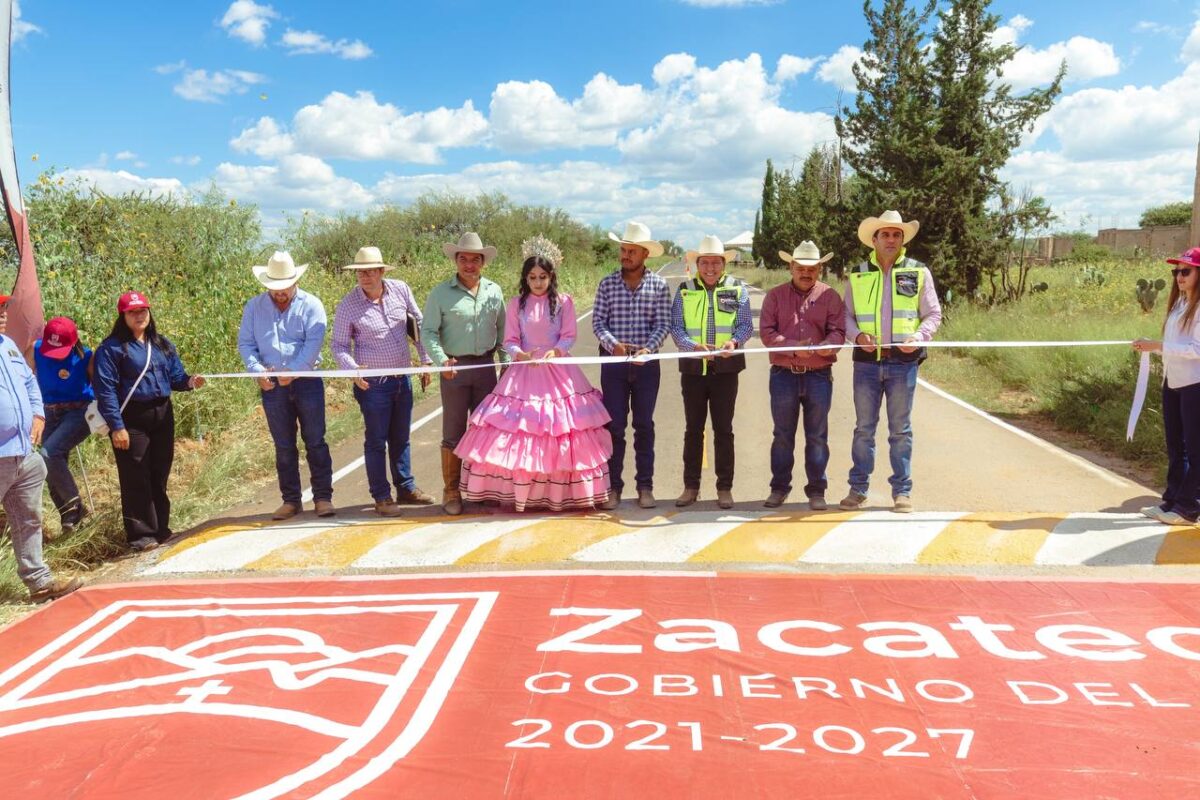 Inauguran vialidad en Colonia Progreso, Río Grande - NTR Zacatecas
