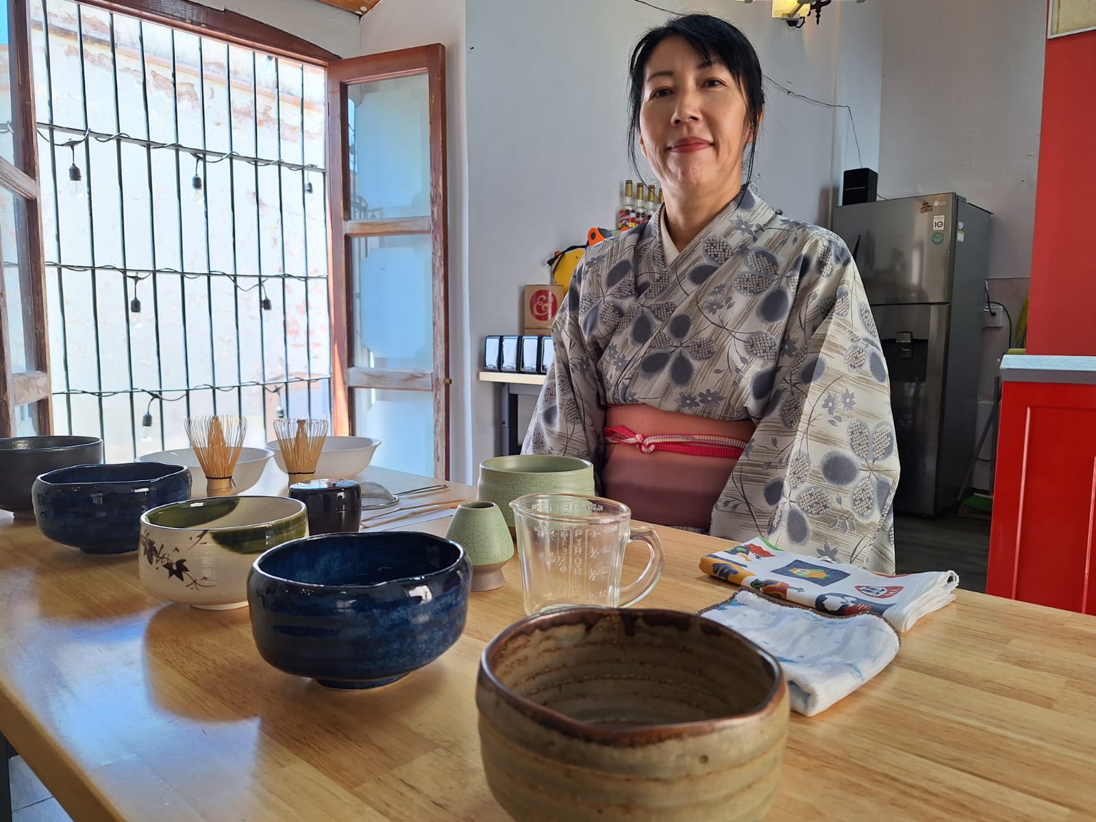 Muestra Yukiko Tasaka ceremonia del té - NTR Zacatecas