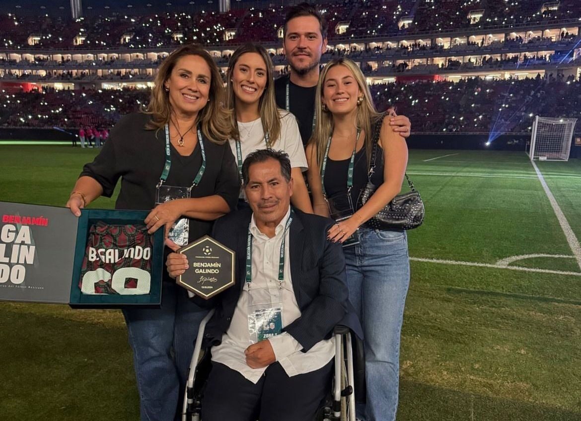 Rinden homenaje a Benjamín Galindo en el Estadio Akron - NTR Zacatecas