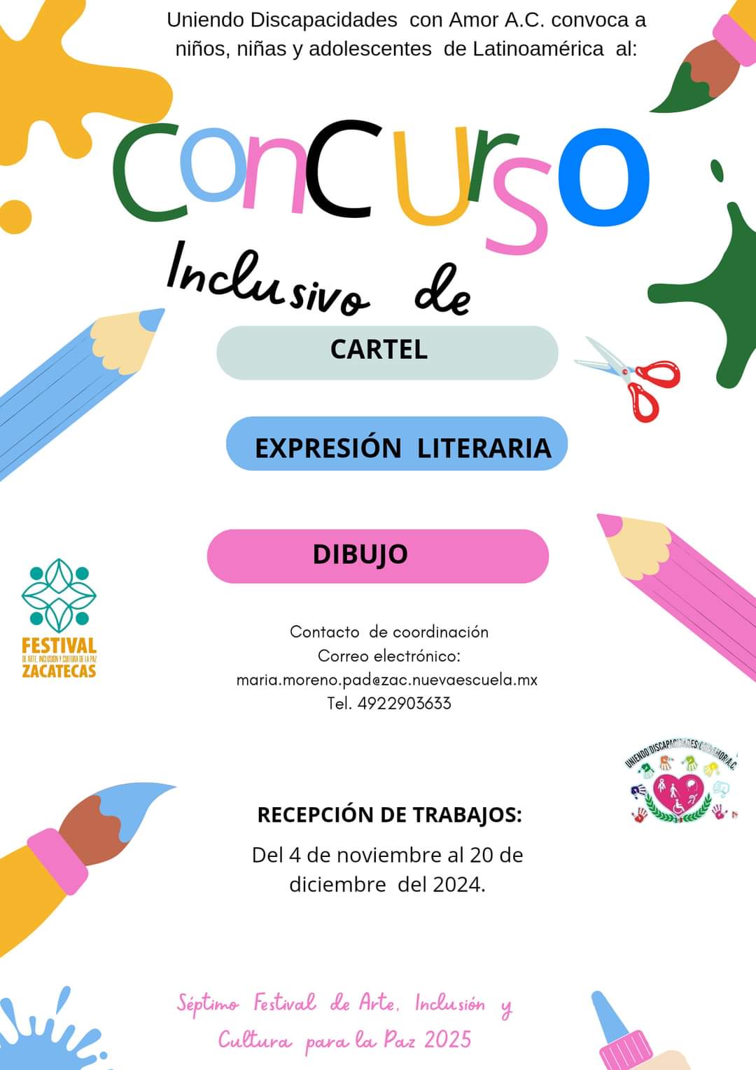 Convocan a participar en concurso inclusivo de Cartel, Expresión ...