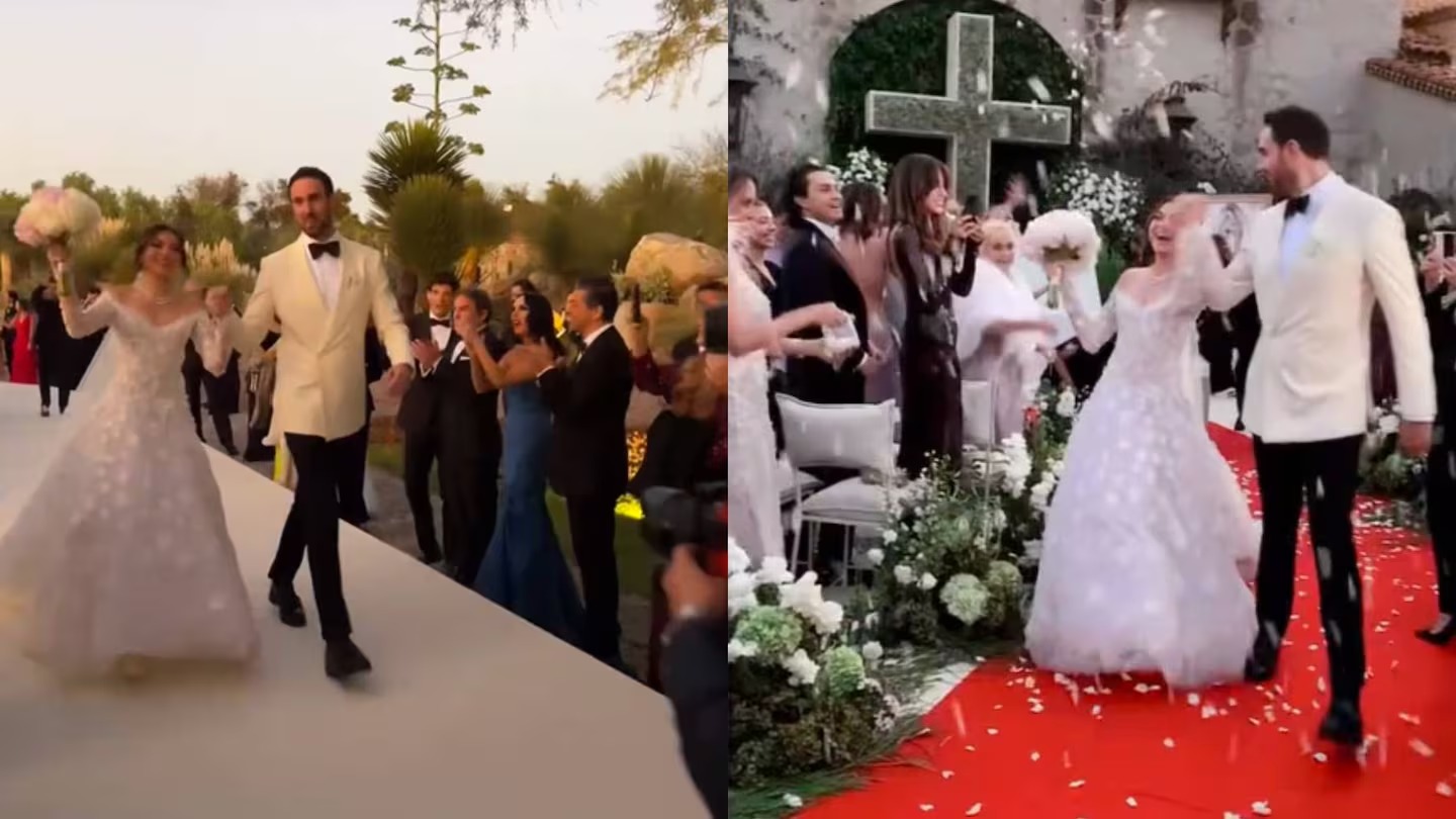 Con caviar y 500 invitados: Así fue la lujosa boda de Sofía Castro y ...
