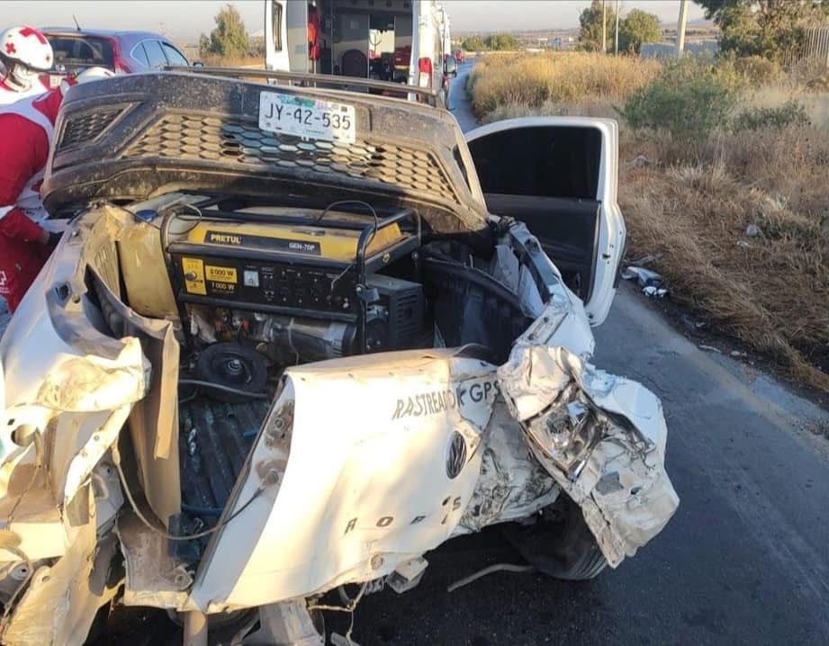 Mañana accidentada: se registran 4 percances con lesionados - NTR Zacatecas