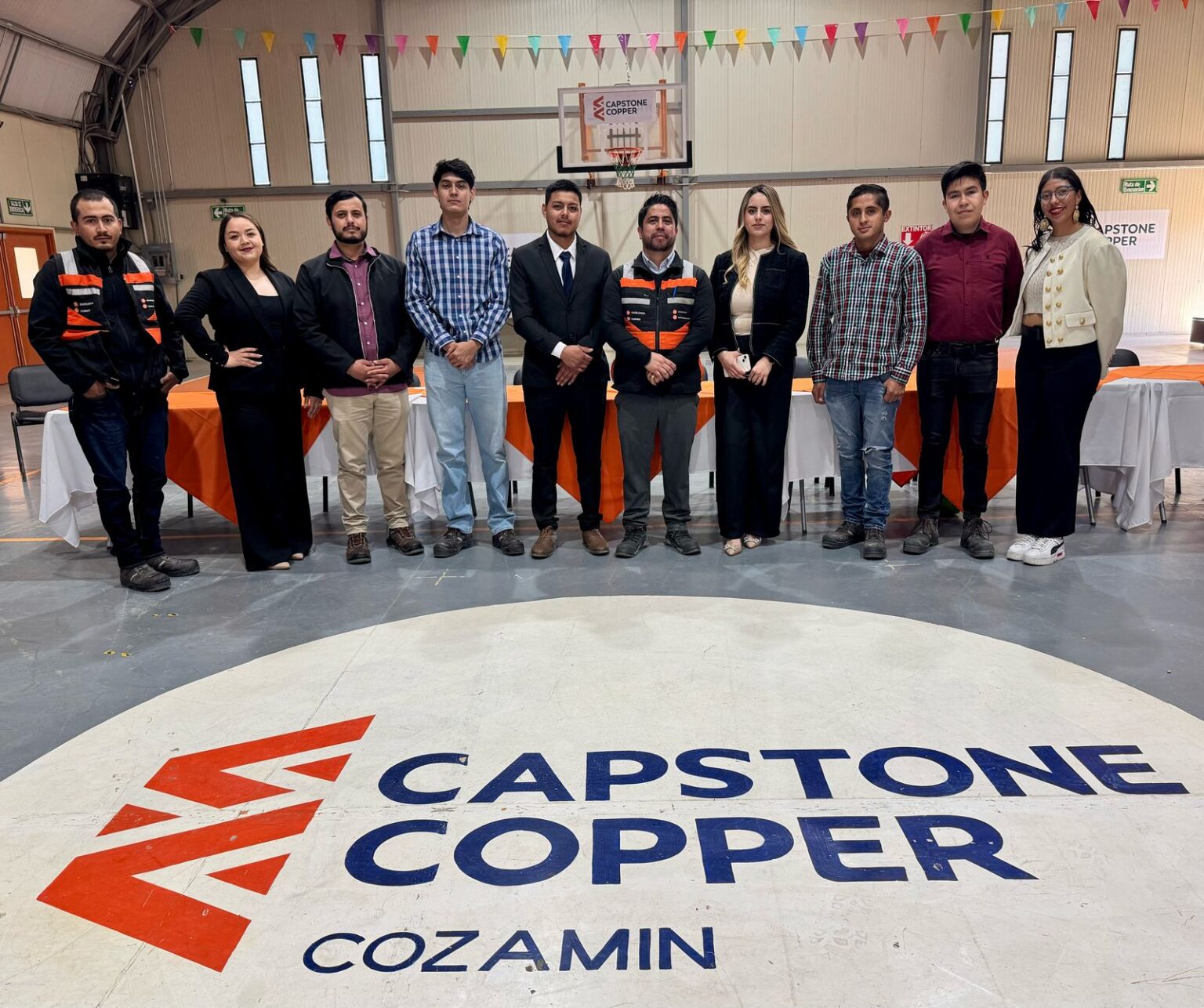 Realizan 23 estudiantes prácticas en Capstone Copper - NTR Zacatecas