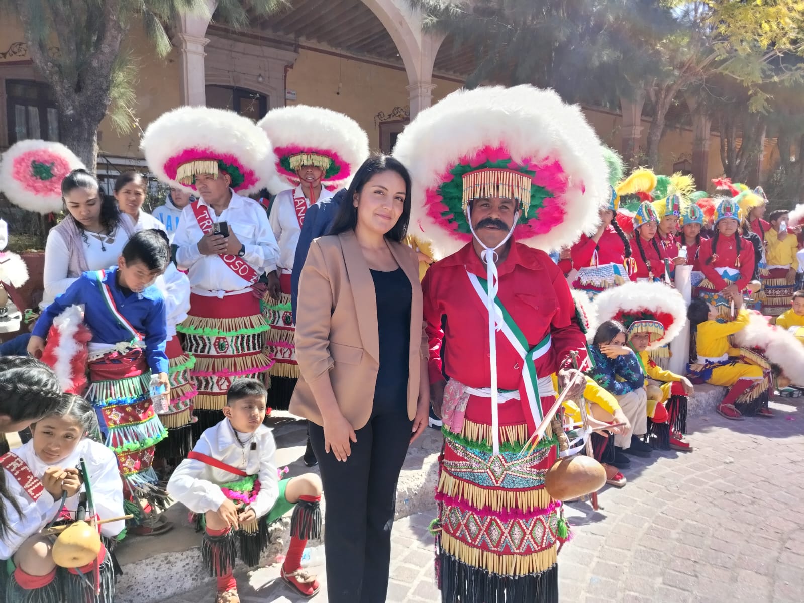 Celebran 96 aniversario de Danza de Matlachines - NTR Zacatecas