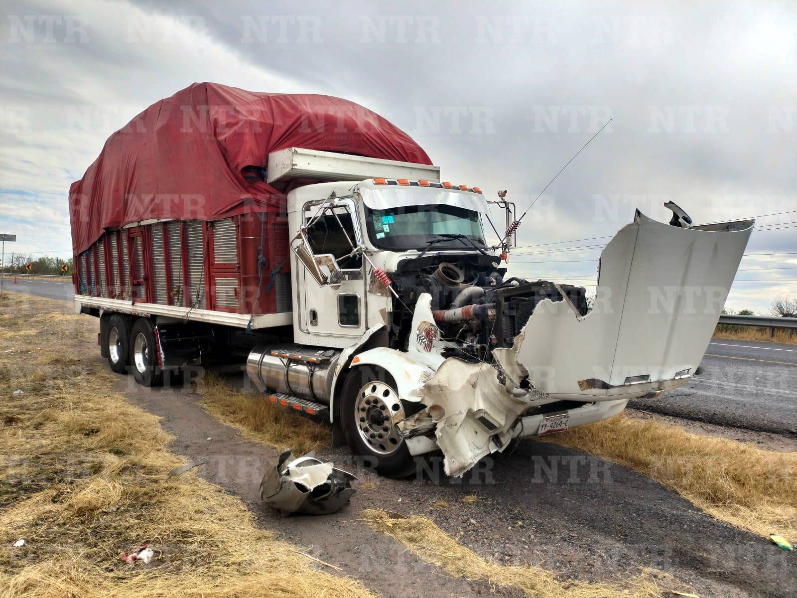 Se registra choque vehicular en Río Florido; solo daños materiales ...