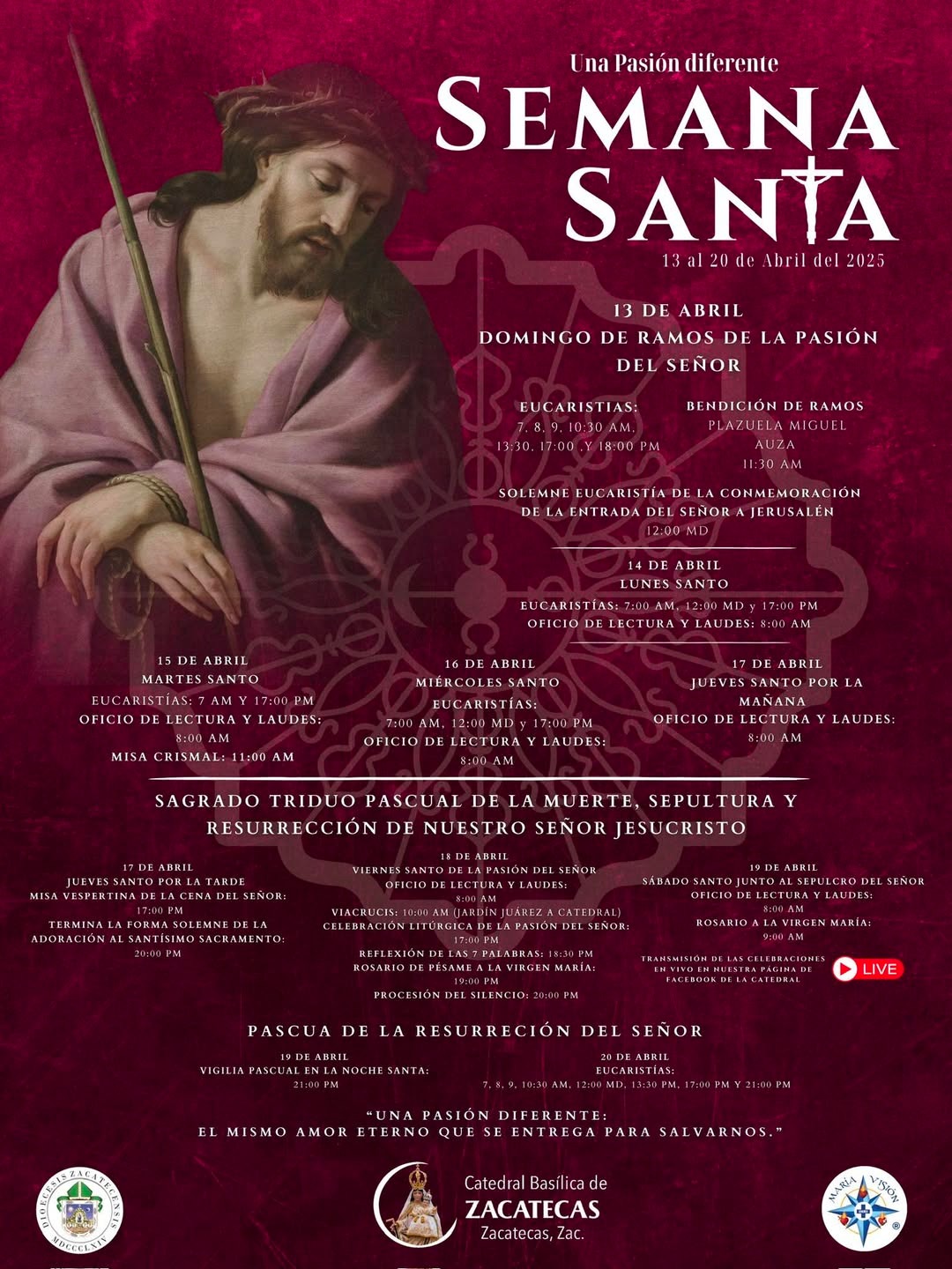 Presentan programa de Semana Santa - NTR Zacatecas