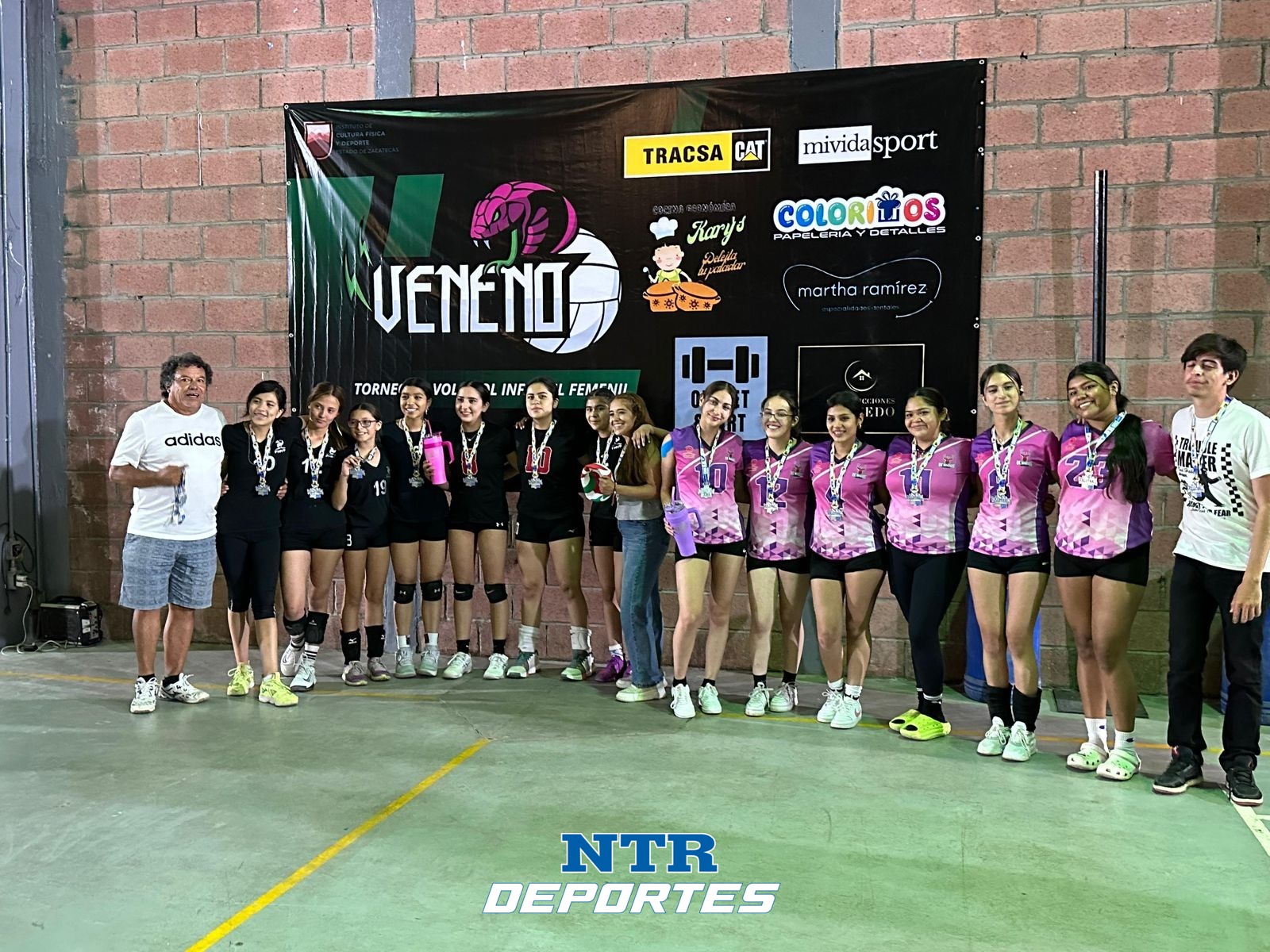 Celebran con éxito Torneo de Voli Femenil - NTR Zacatecas