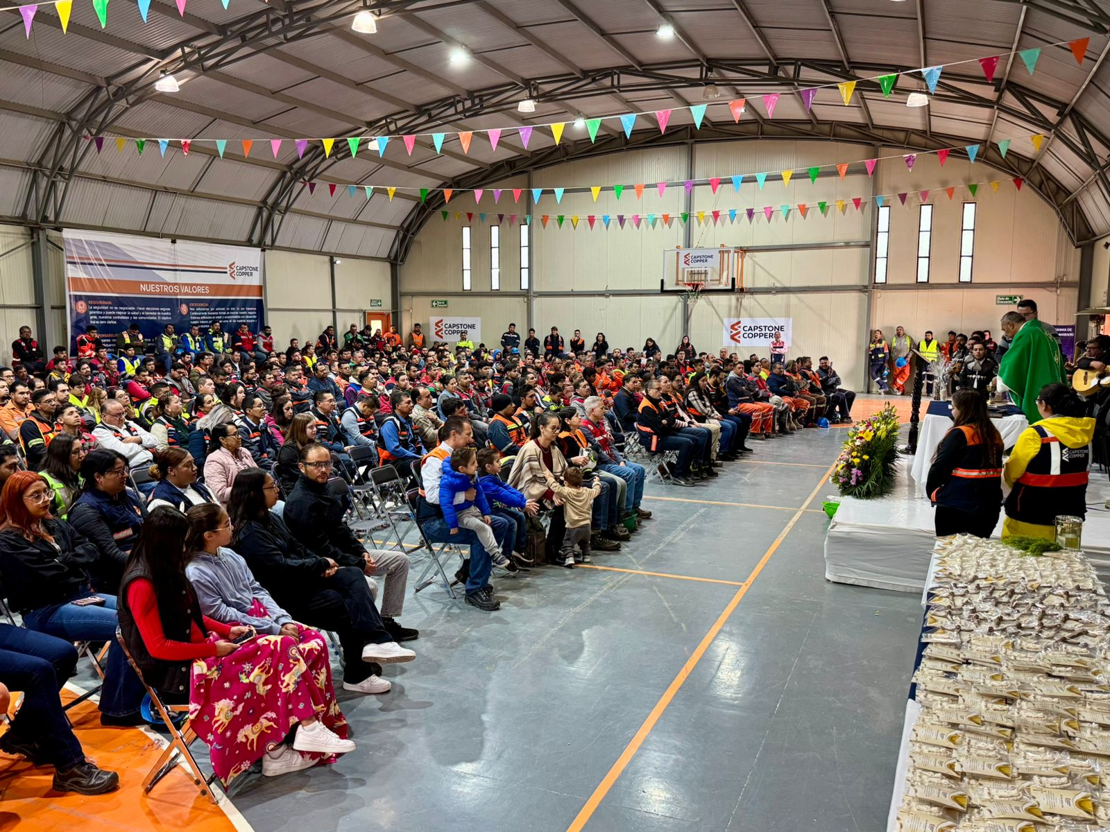 Celebra Capstone Copper Día del Minero - NTR Zacatecas