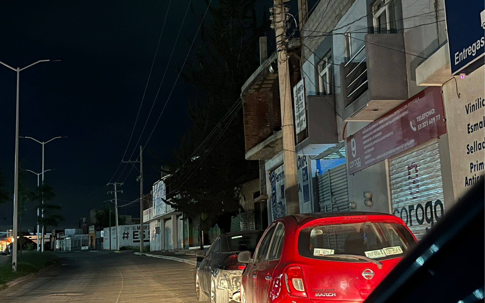 Bulevar Varela Rico, a obscuras y con obstáculos - NTR Zacatecas