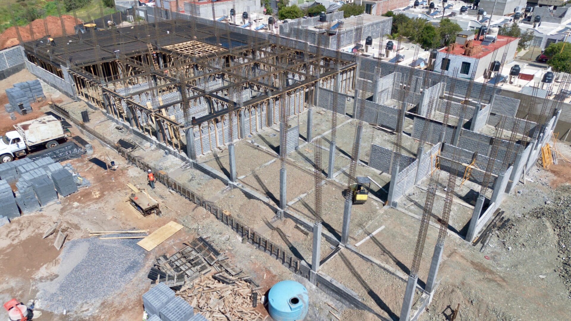 Supervisan avances en construcción de casa cuna - NTR Zacatecas