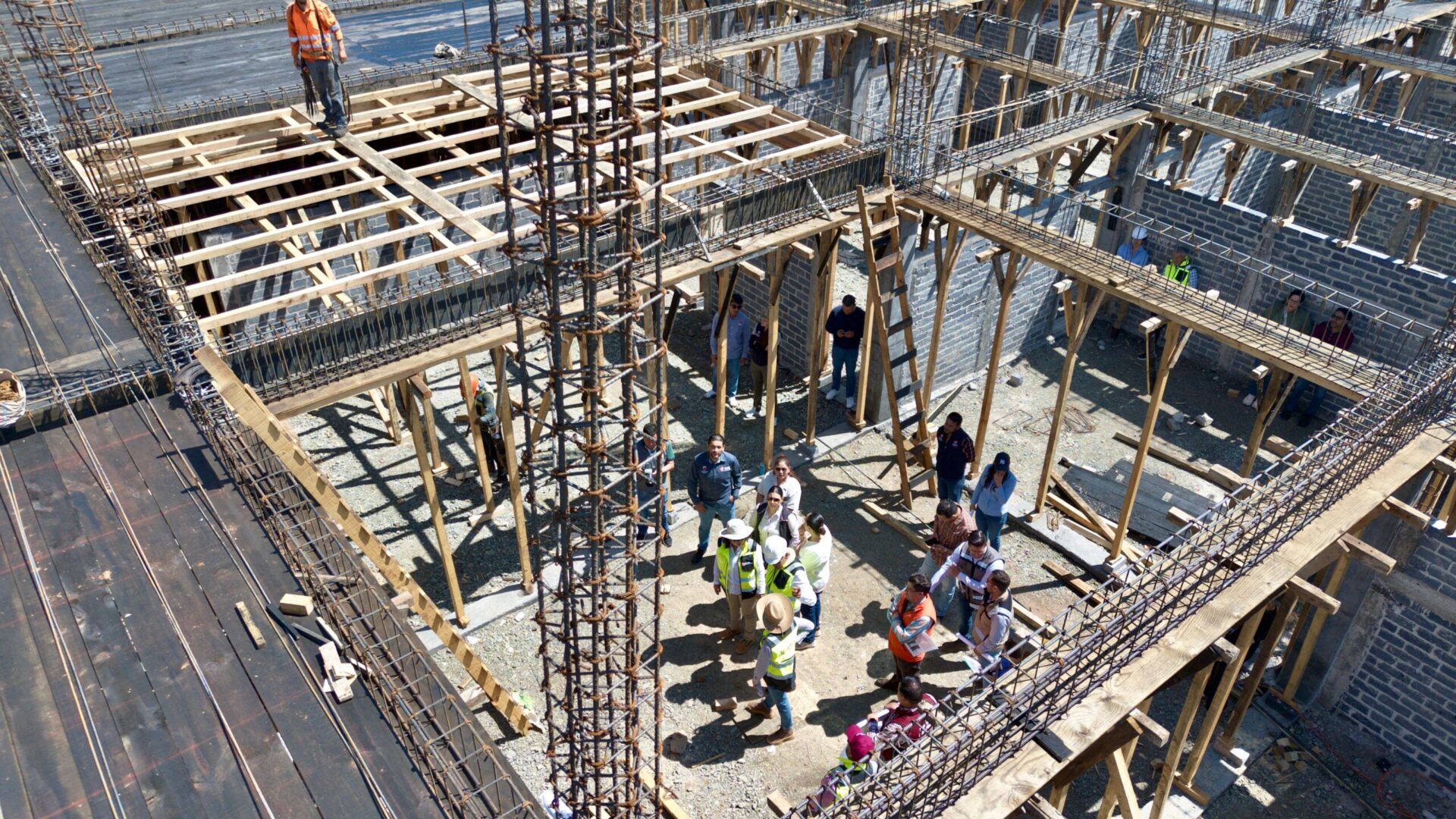 Supervisan avances en construcción de casa cuna - NTR Zacatecas