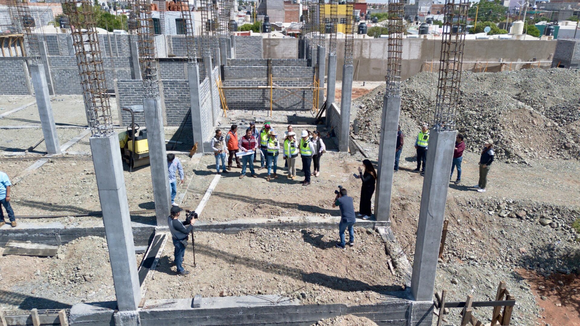 Supervisan avances en construcción de casa cuna - NTR Zacatecas