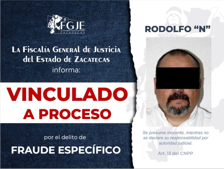 Vinculan a proceso a Rodolfo por fraude - NTR Zacatecas