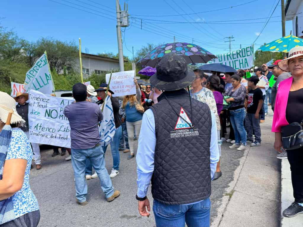 Reporta CDHEZ sin incidencias manifestación de Jiménez del Teul - NTR ...