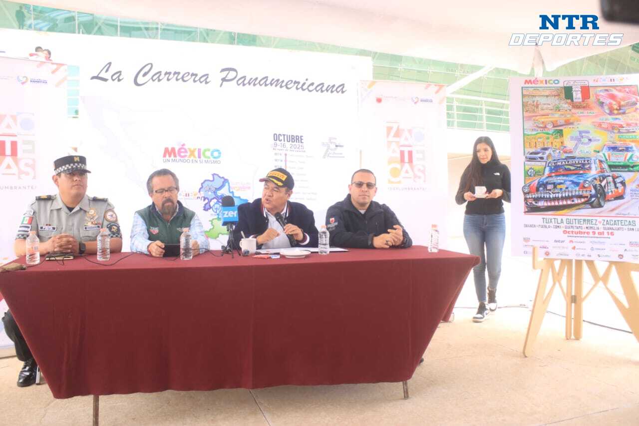 Presentan la Carrera Panamericana - NTR Zacatecas