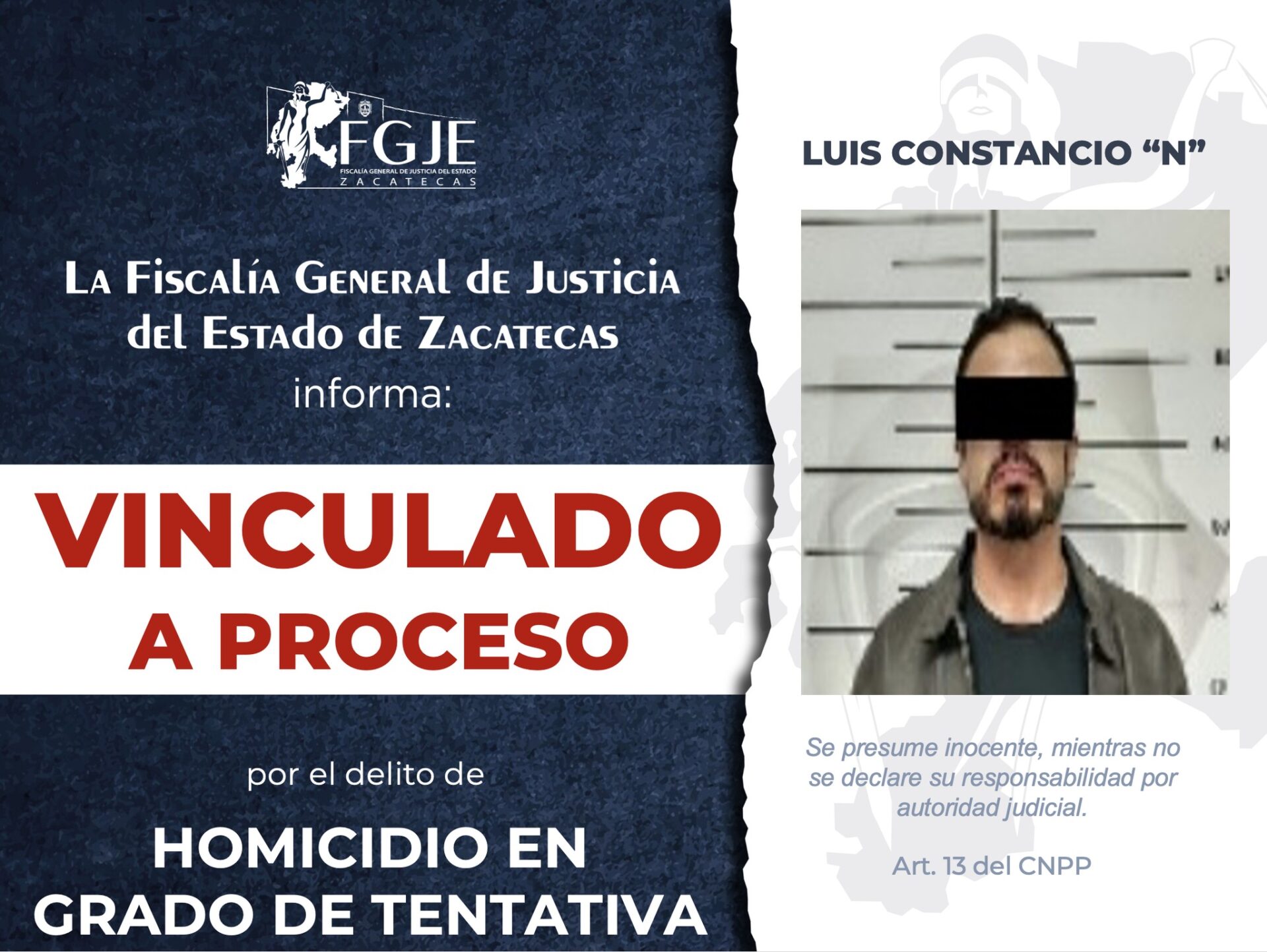 Lo Vinculan A Proceso Por Tentativa De Homicidio Ntr Zacatecas