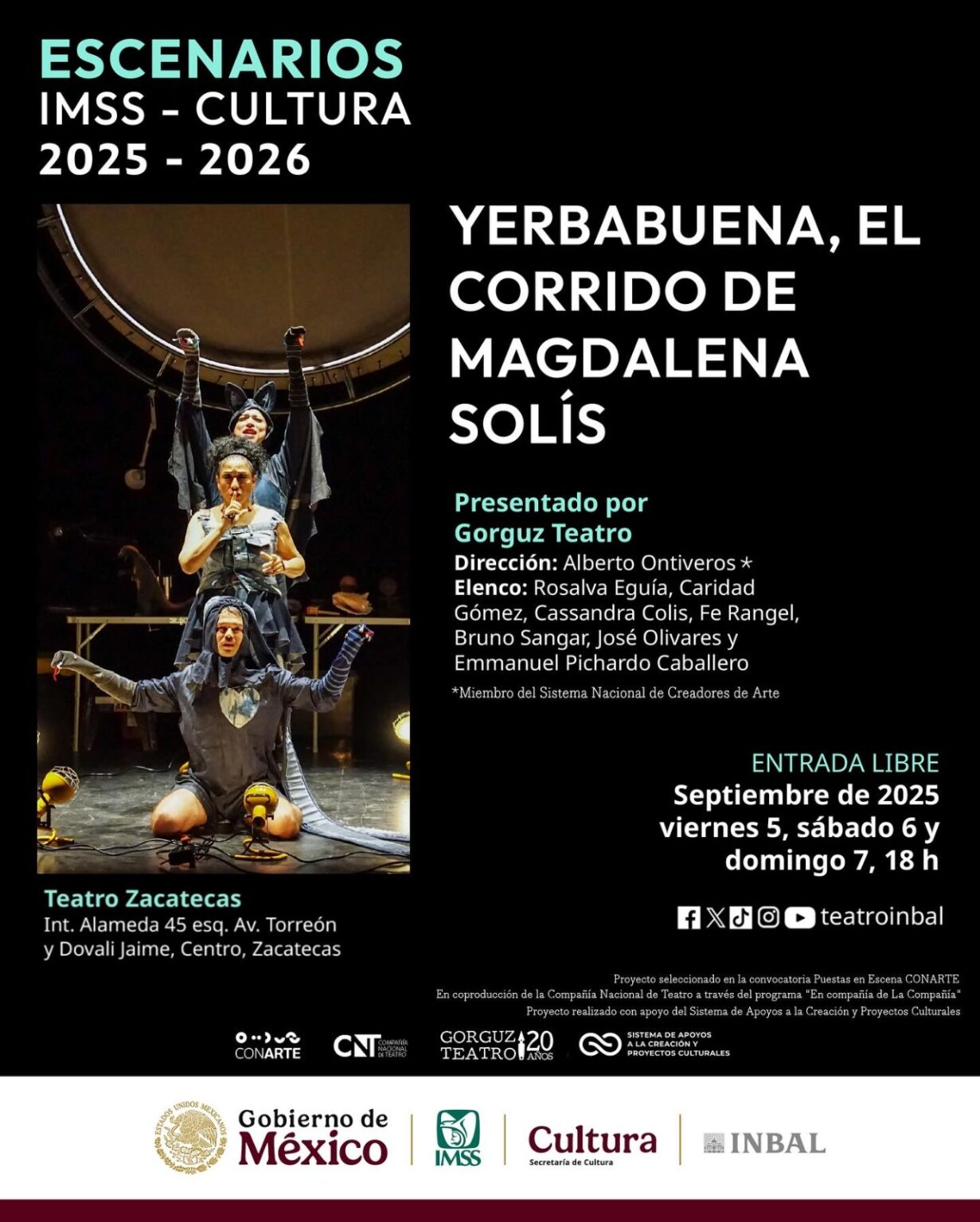 Representarán caso de canibalismo en obra de teatro - NTR Zacatecas