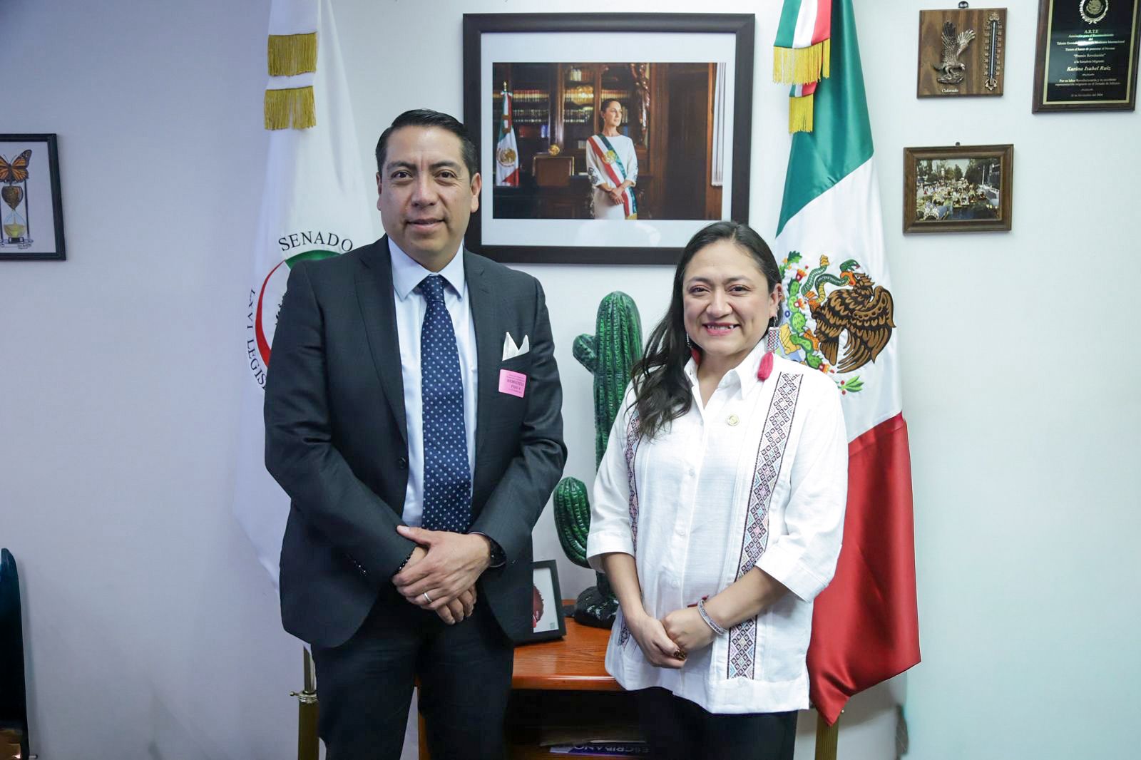 Acuerdan Sezami y senadora migrante trabajo conjunto - NTR Zacatecas
