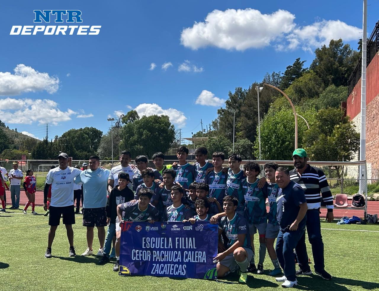 Cefor Pachuca Calera, campeón de Copa Telmex - NTR Zacatecas