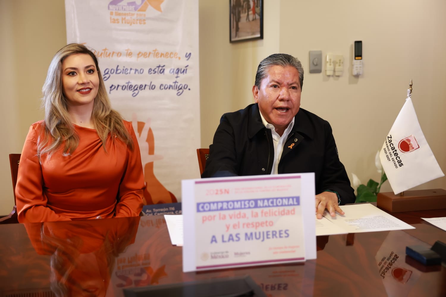 Firman convenio para mujeres, pero excluyen a diputada - NTR Zacatecas