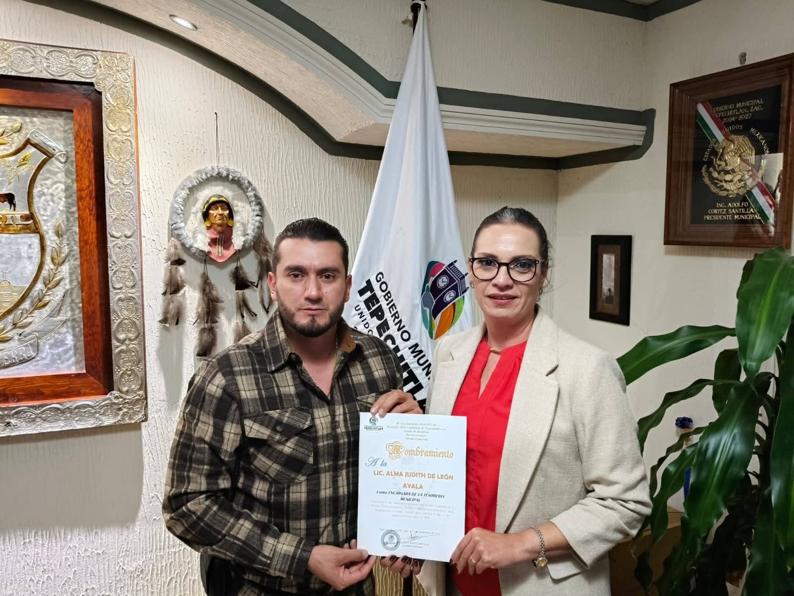 Nombran a nuevos funcionarios en Tepechitlán - NTR Zacatecas