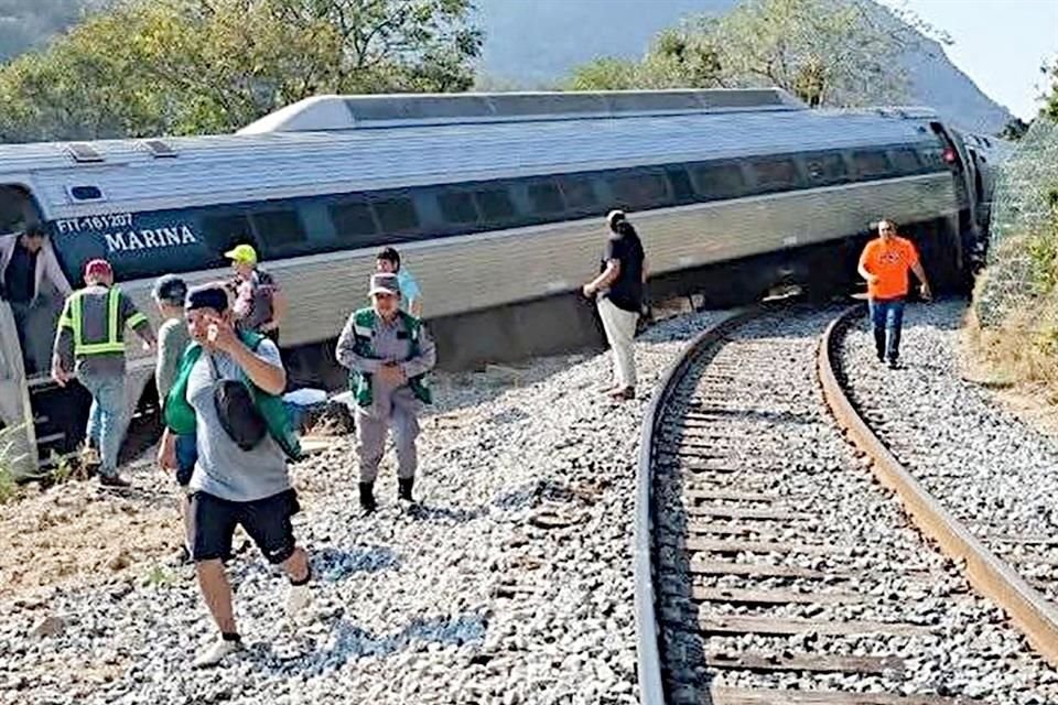 Tren insignia de la 4T: 13 muertos y 98 heridos - NTR Zacatecas