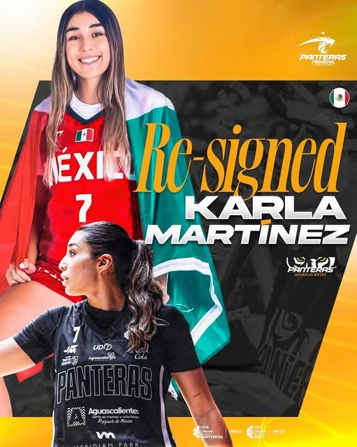 Karla Martínez firma su quinta temporada con Panteras - NTR Zacatecas