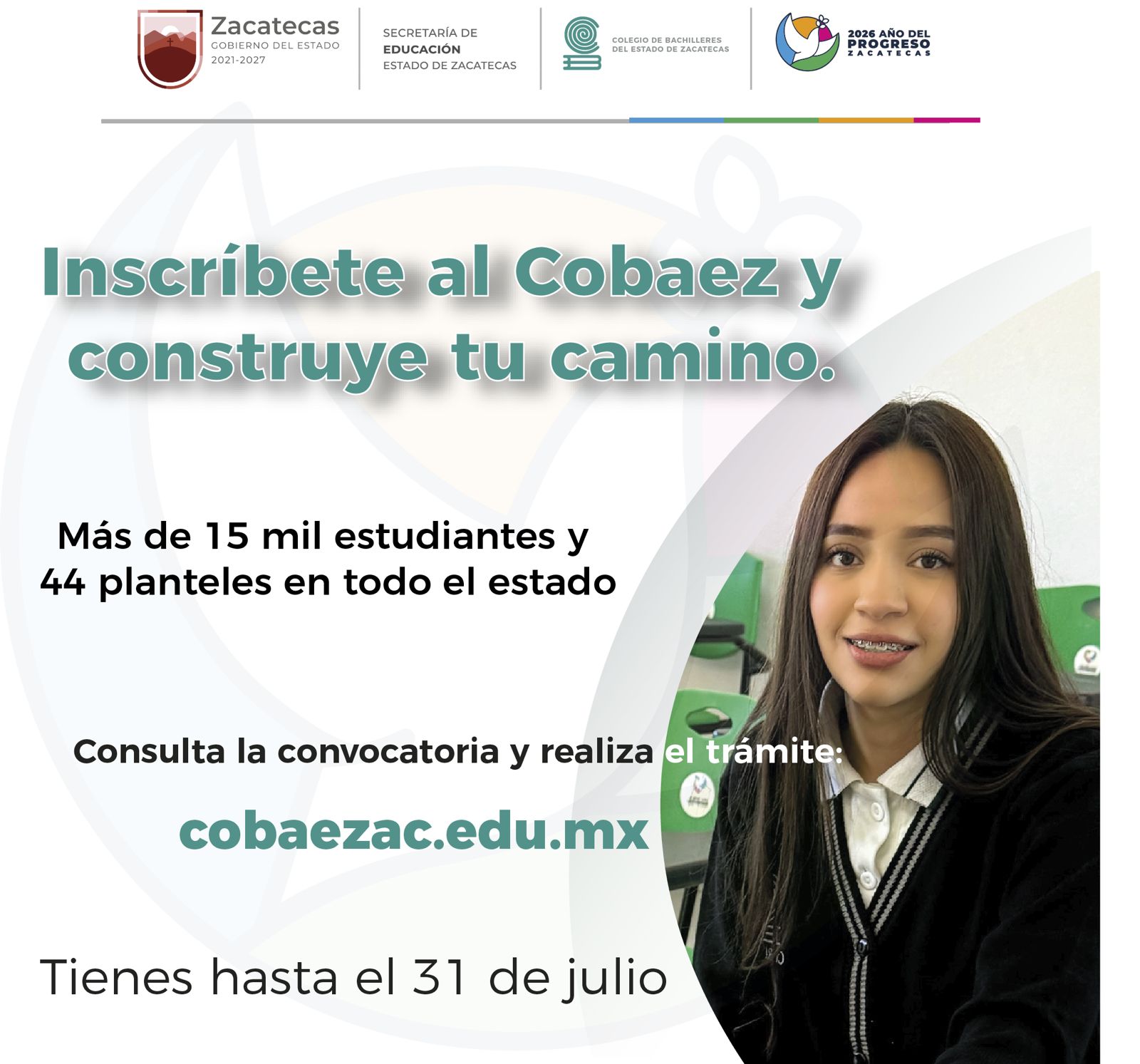 Abre Cobaez convocatoria para nuevo ingreso - NTR Zacatecas