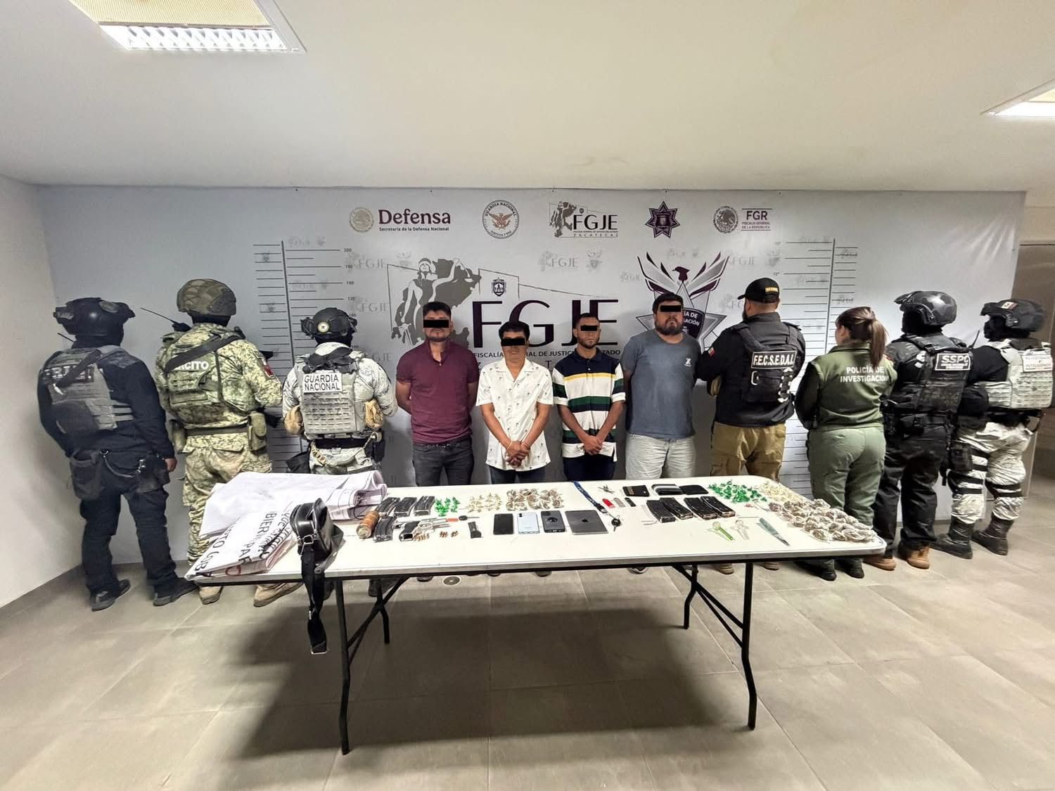 Detienen a nueve por narcomantas en Zacatecas - NTR Zacatecas