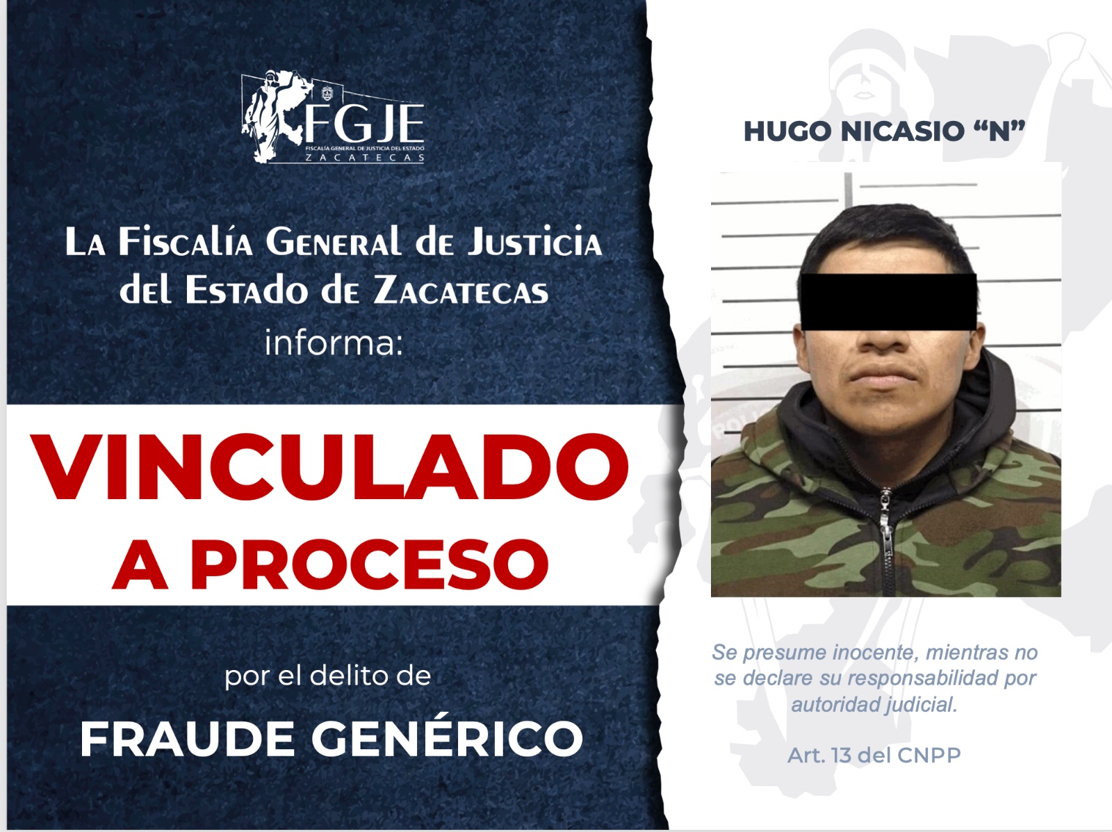 Lo vinculan a proceso por fraude genérico - NTR Zacatecas
