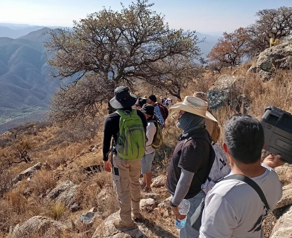 Suben 300 excursionistas al Pico del Teyra - NTR Zacatecas